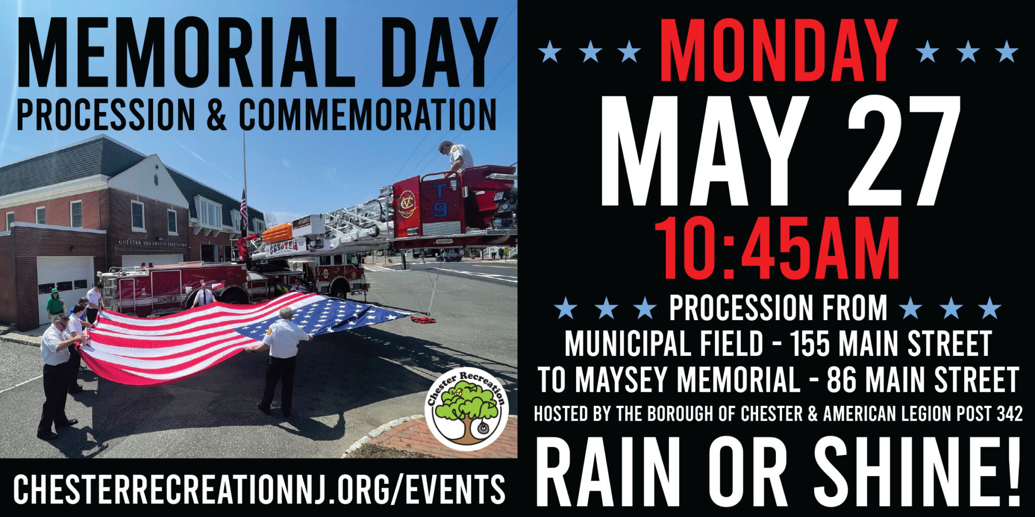 Chester Recreation – Serving Chester, NJ